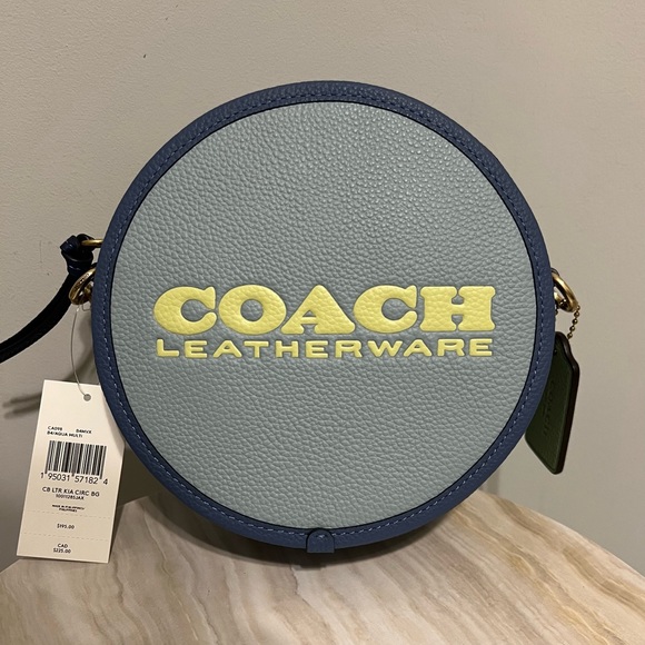 Coach | Bags | New Coach Kia Circle Bag In Colorblock | Poshmark